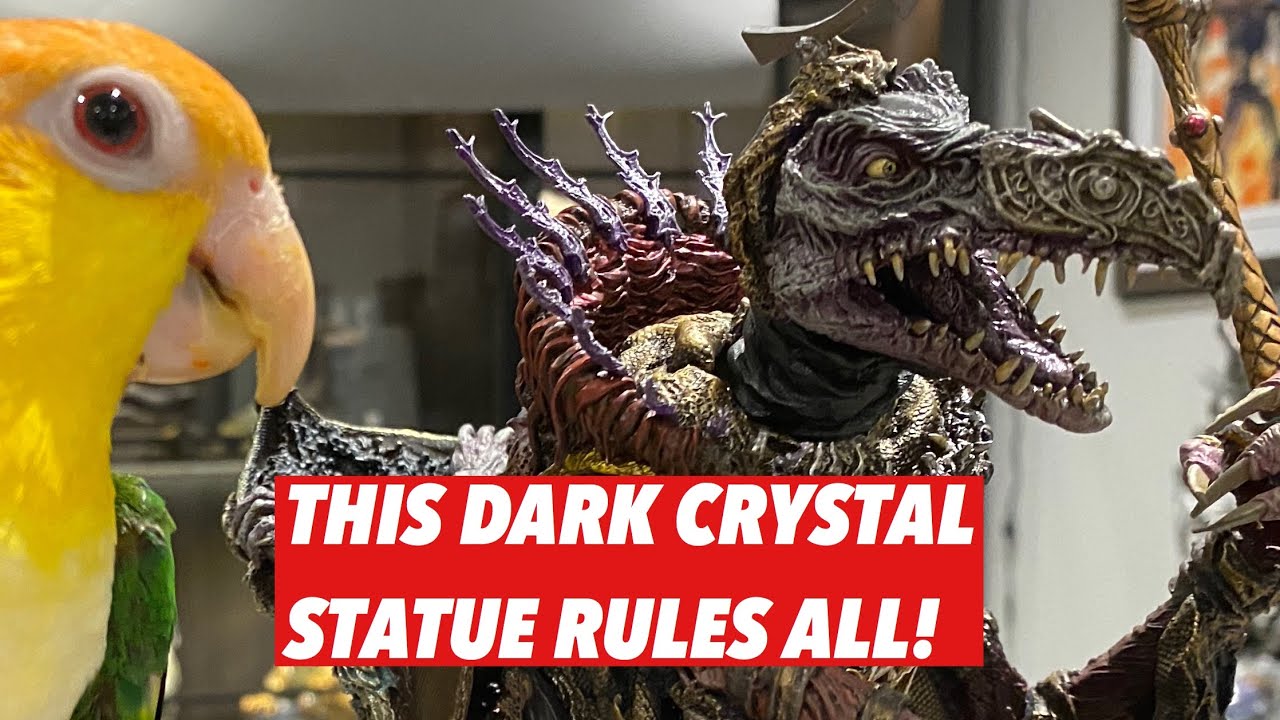Weta Shop Skeso Emperor Skeksis 1/6 The Dark Crystal Statue Review ...