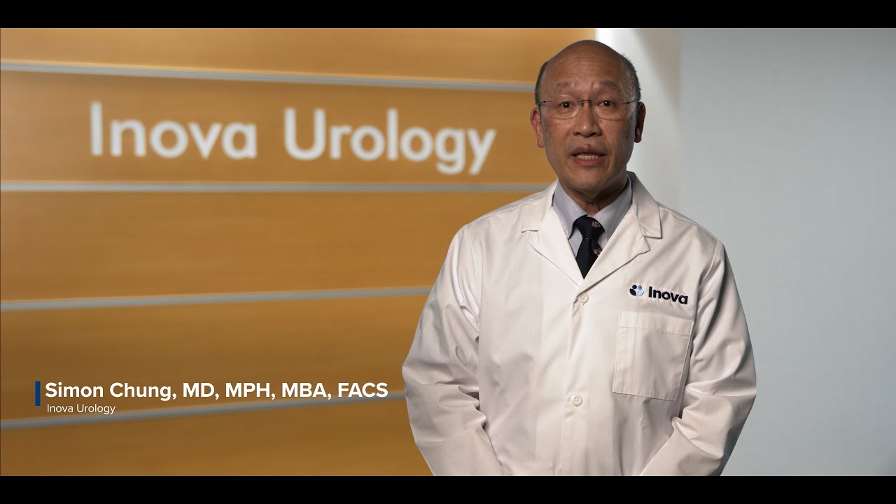 Meet Dr. Simon Chung, MD, MPH, MBA, FACS, with Inova Urology - YouTube