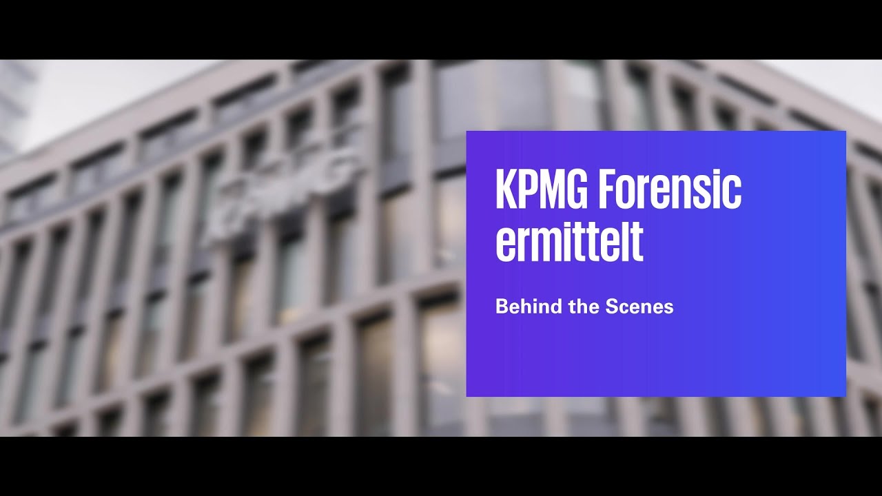 KPMG Forensic ermittelt: Auf Müllers Spur – Making-of - YouTube