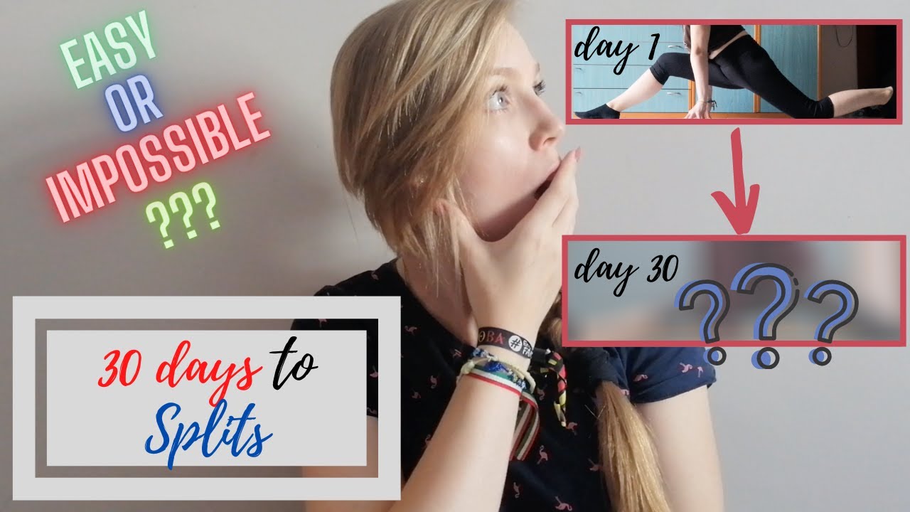 My journey to full split | Is it possible to get splits in 30 days ...