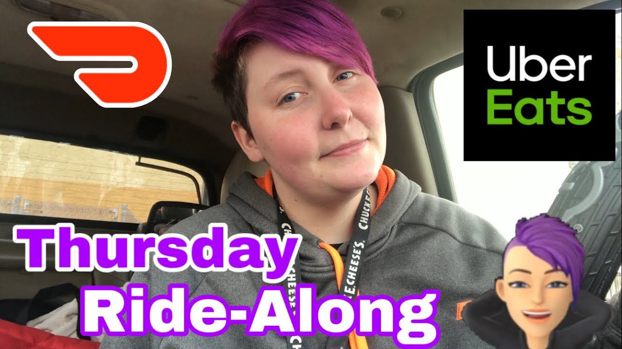 Thursday *Ride-Along* (DoorDash & UberEats) - YouTube