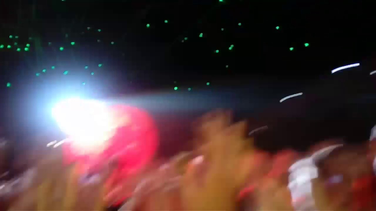TWENTY ONE PILOTS TYLER JOSEPH RUNS OVER CROWD - YouTube