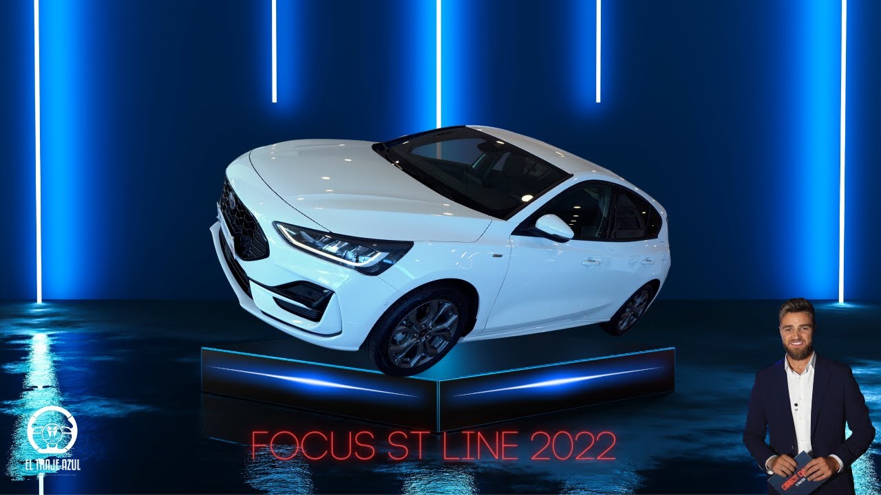 Focus ST Line 2022 | BLANCO | Review Exterior Interior VISUAL 4K | El ...