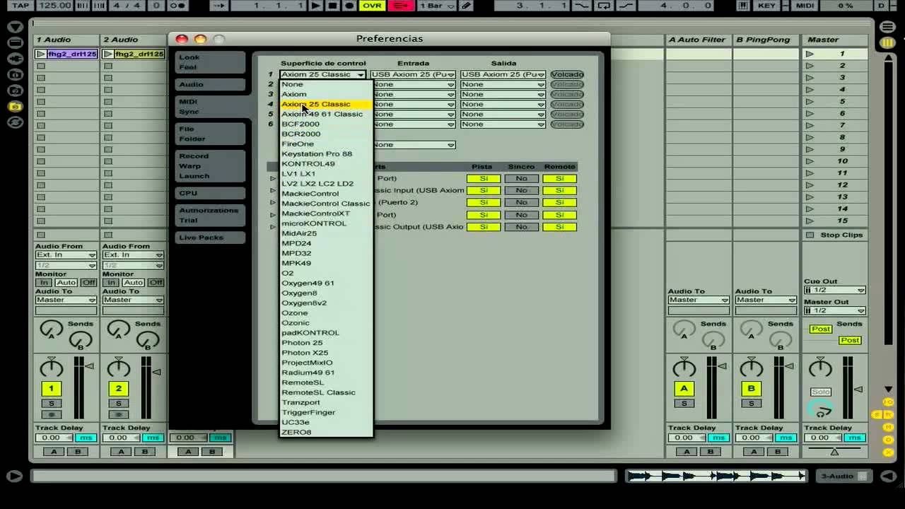 Tutorial Ableton Live 7 - 91parte1. Mapeado MIDI - YouTube