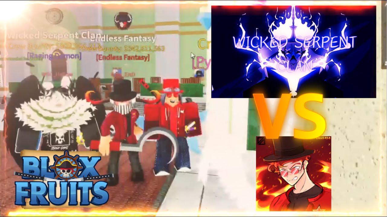 Rajo END VS Wicked Serpent Clan | War Fight | BloxFruits - YouTube