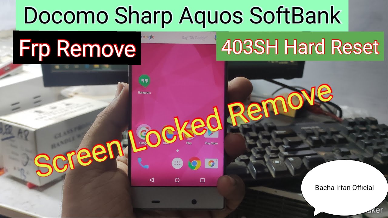 Sharp Aquos 403SH Hard Reset Frp Remove ISP With Medusa Pro - YouTube