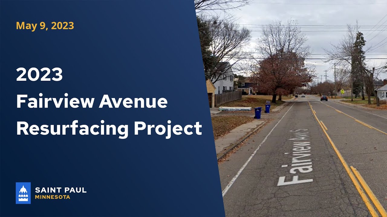 Fairview Ave Resurfacing | May 9, 2023 - YouTube
