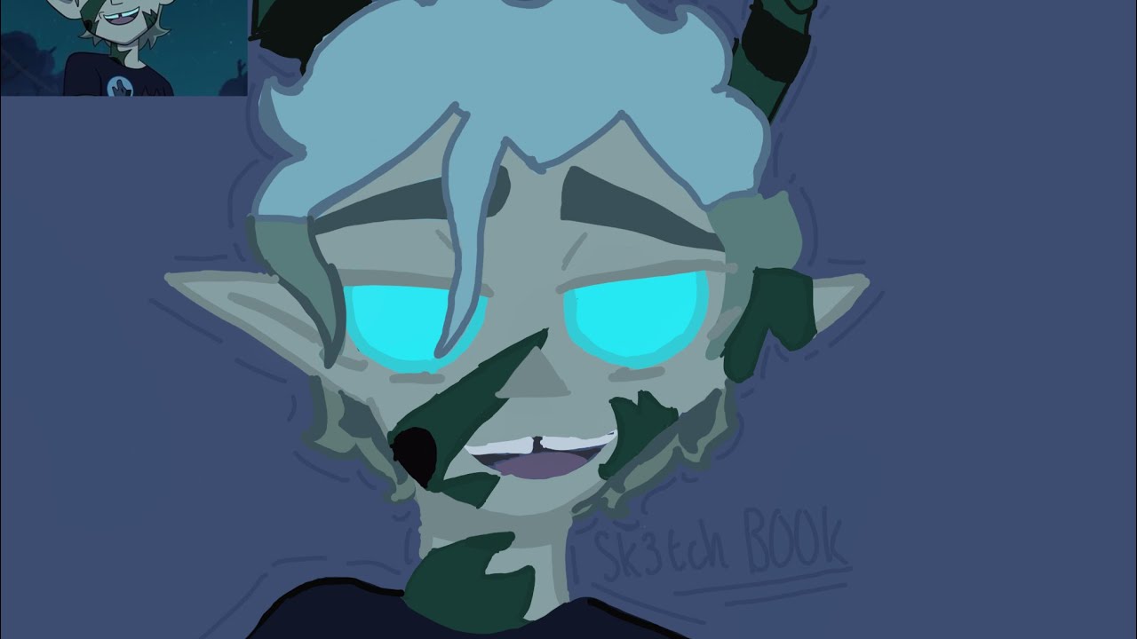 Possessed Hunter Speed Drawin | Sk3tch B00K - YouTube