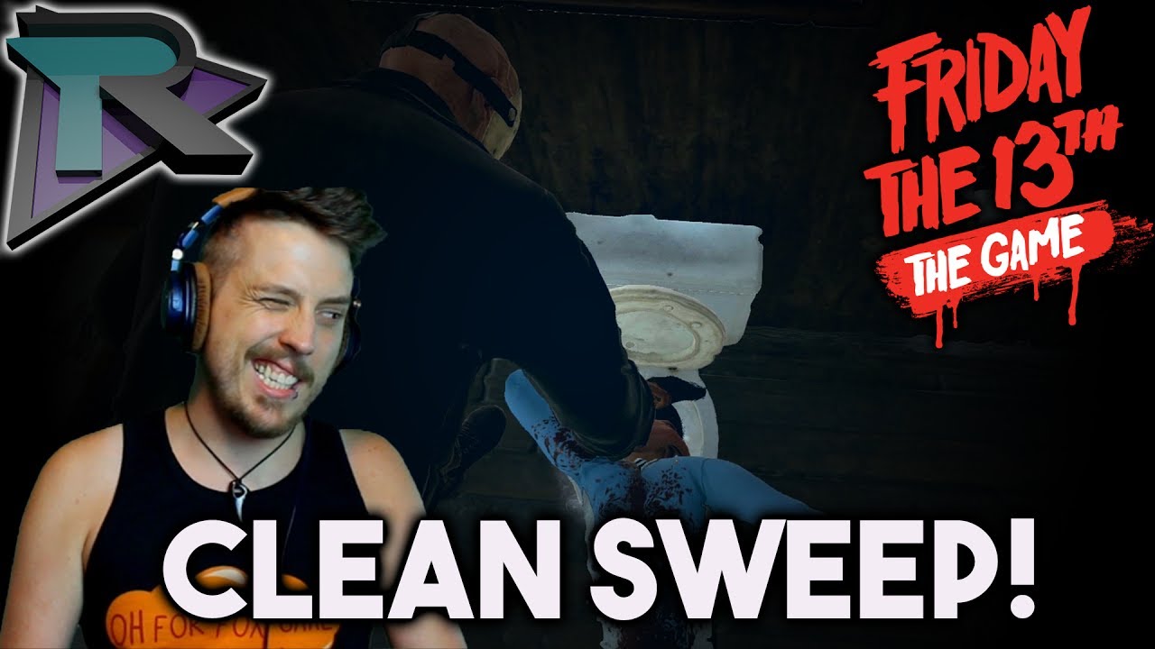 CLEAN SWEEP! - FRIDAY THE 13TH w/ Friends! - YouTube
