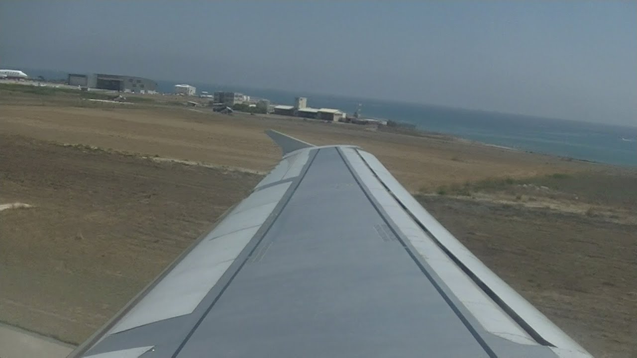 Thomas Cook A321-211 G-TCDW afternoon takeoff from Paphos Airport ...