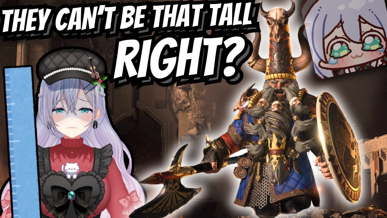 Emuri Realizes She’s Almost as Small as a Dwarf - YouTube