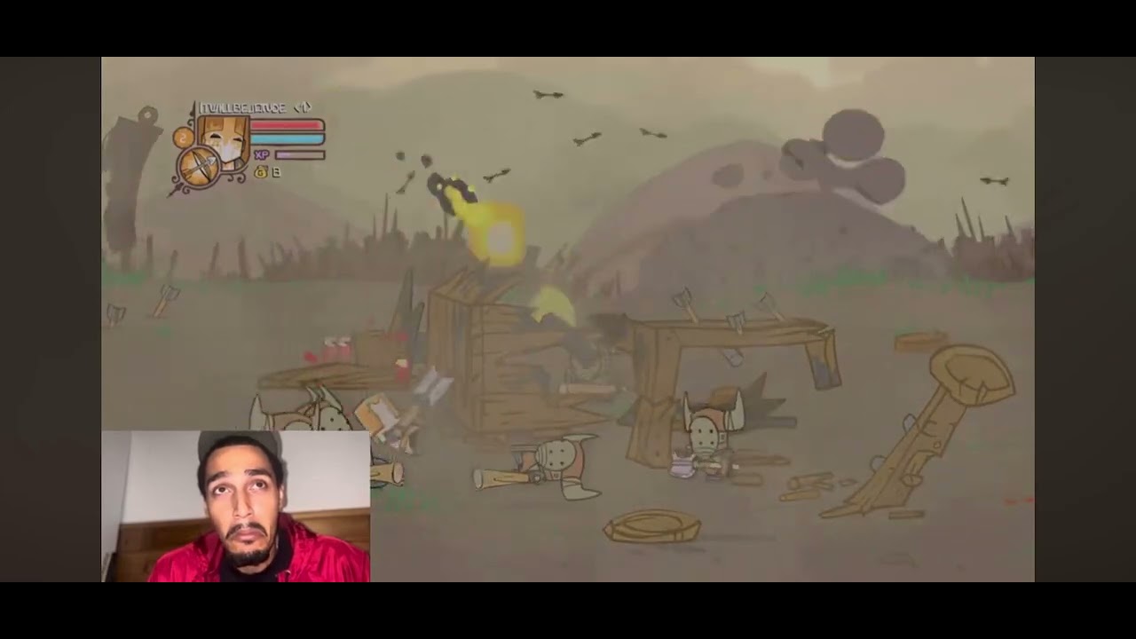 Enemy proposed then shout me in the ahh with a arrow #castlecrashers # ...