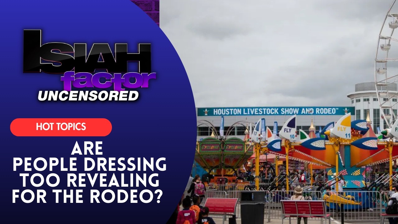 Houston Rodeo attendees accused of inappropriate outfits - YouTube