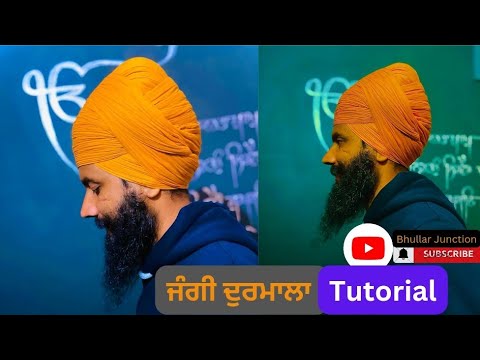 Jungi Durmala Tutorial by bhullar junction - YouTube