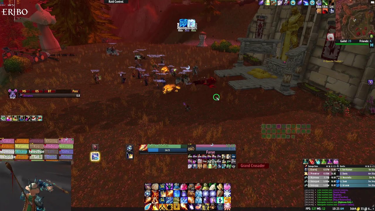 Last Guild Naxx - SoD Fire Mage PoV - YouTube