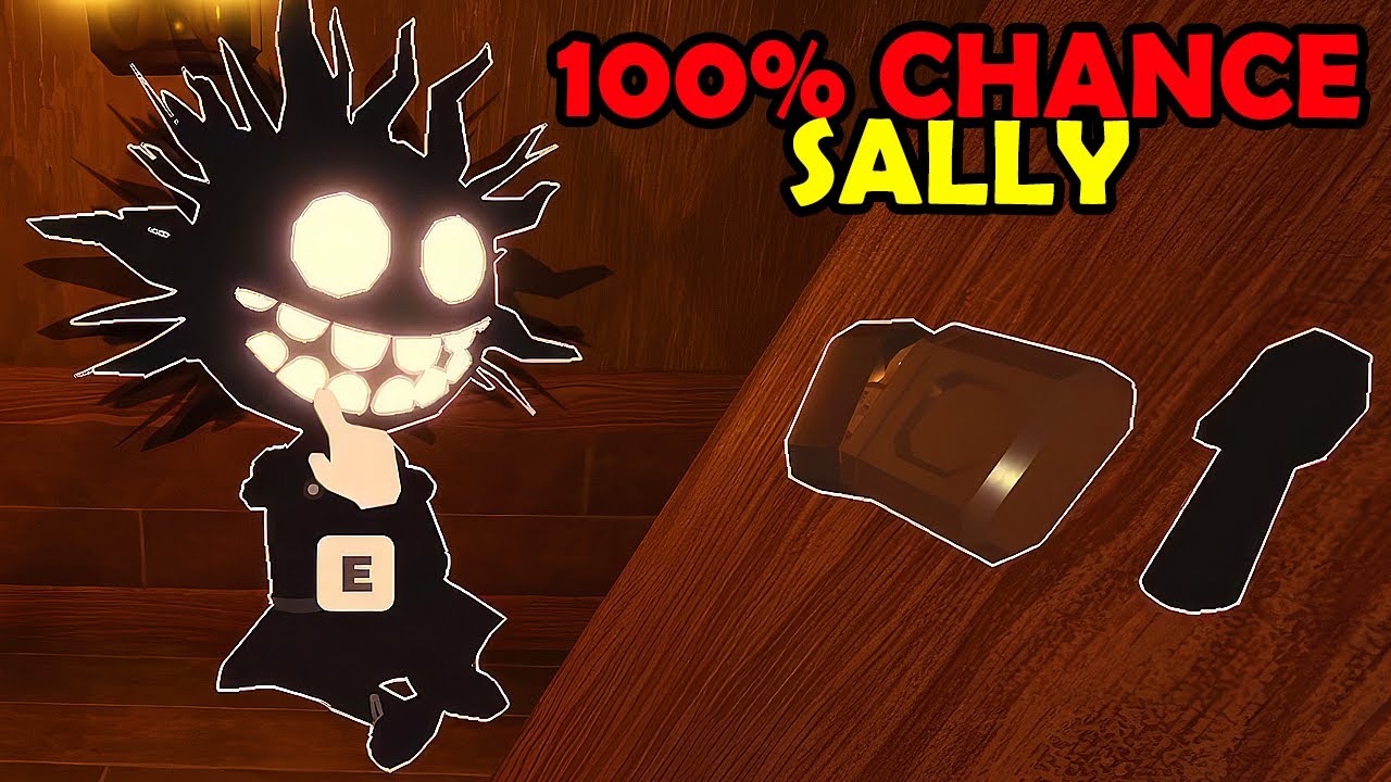 ACHEI A SEED que é 100% DE CHANCE da SALLY APARECER e FIZ ISSO no DOORS ...