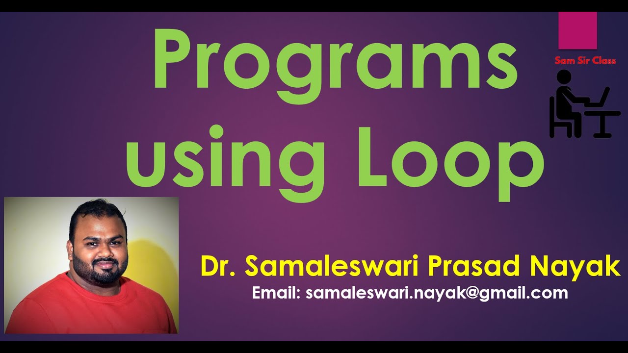24.Programs using Loop - YouTube