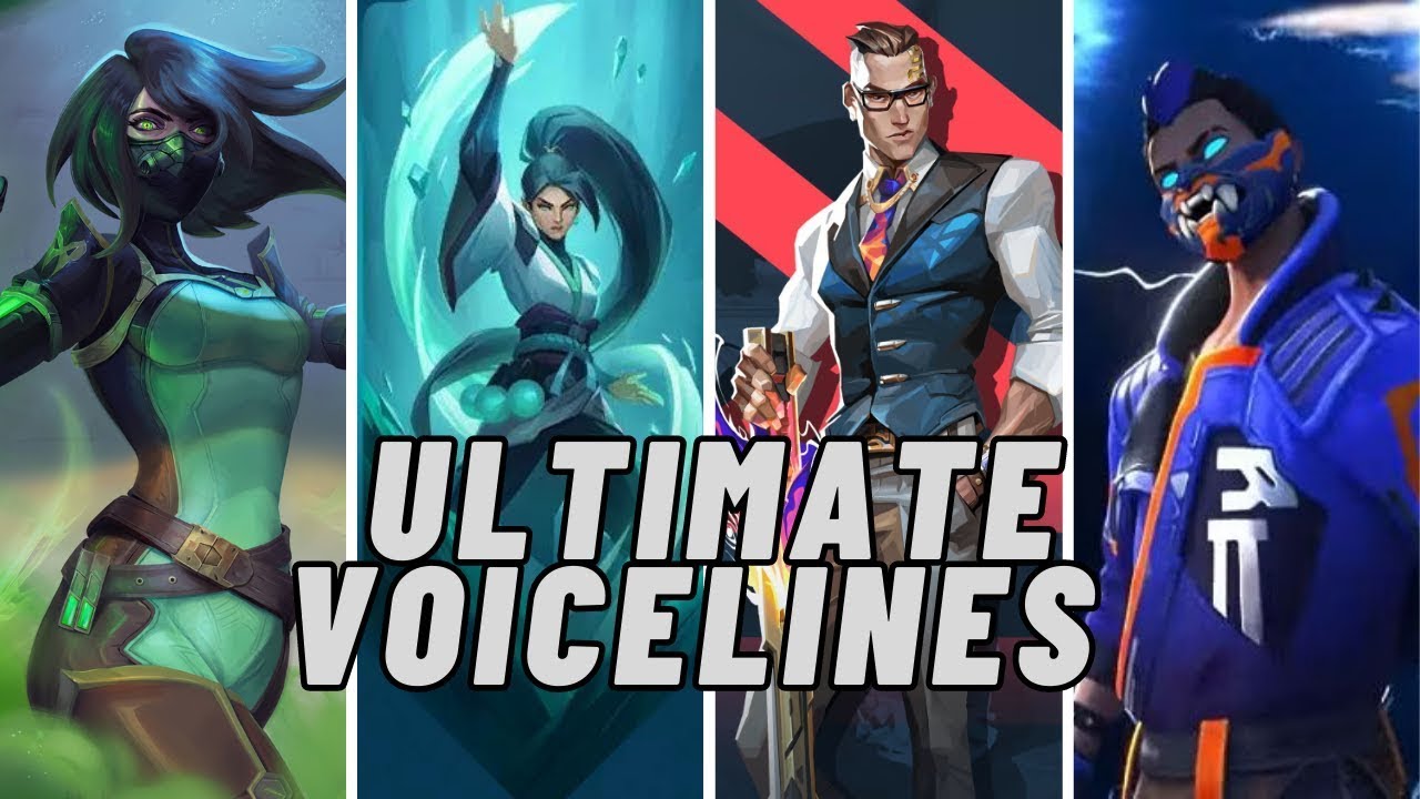 All Ultimate Voice Lines / VALORANT - YouTube