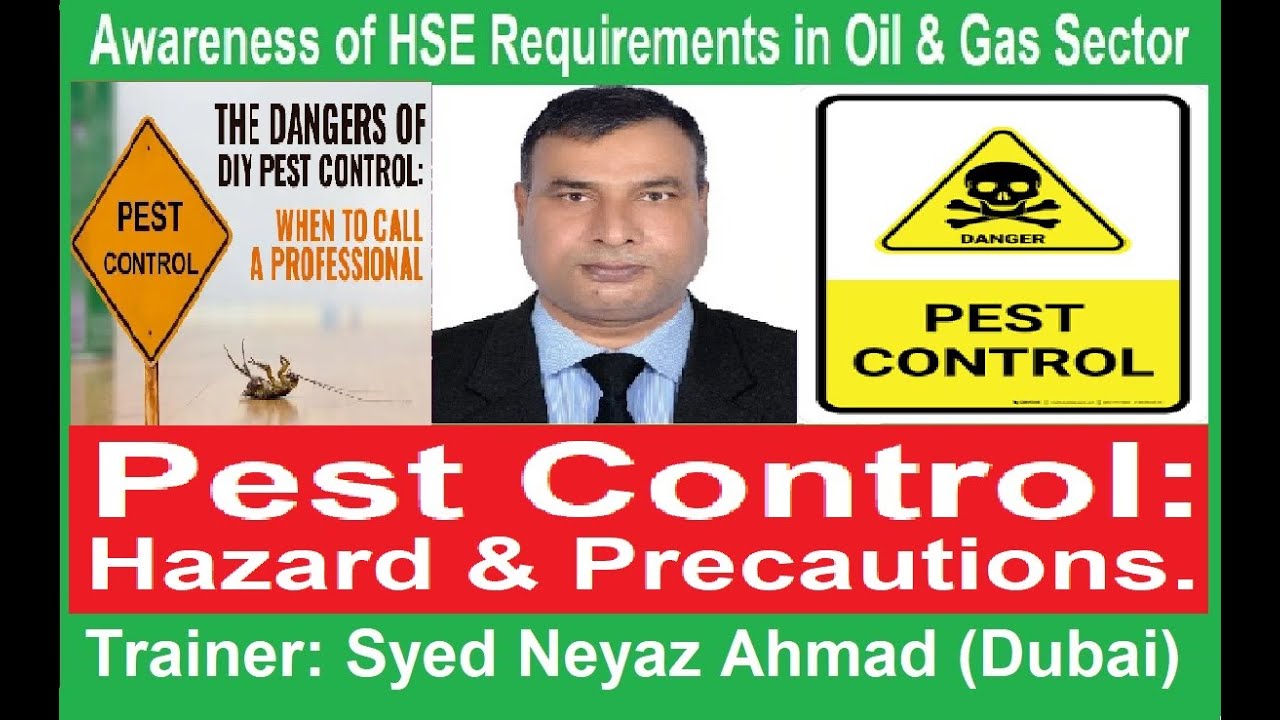 Pest Control Hazard & Precautions. (Training) #pest #pestcontrol # ...