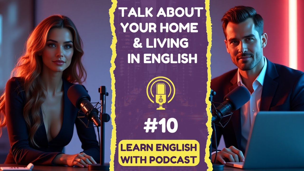 Ep-10: Learn English with Podcast | Discuss Your Home & Living in ...