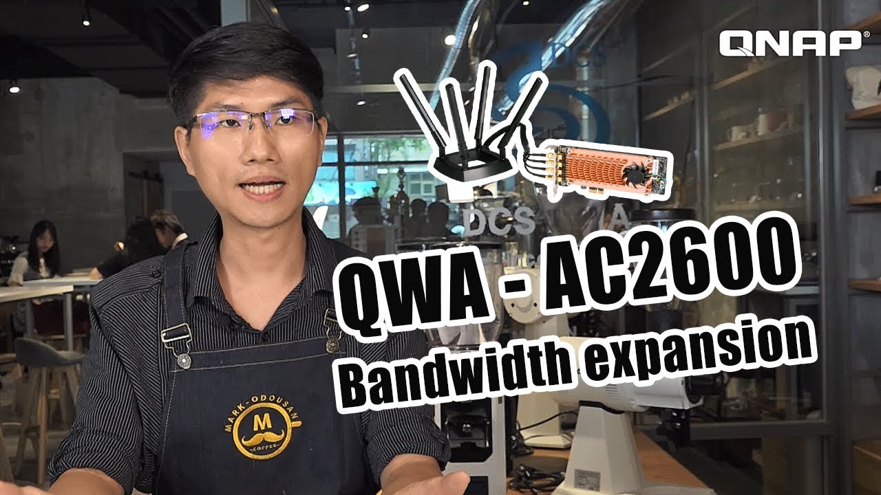Bandwidth expansion to fix crowded Wi-Fi networks｜Coffee shop - YouTube
