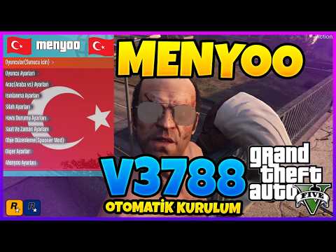 🎮 MENYOO GTA V  V3788 KOLAY KURULUM GTA 5 MENYOO TÜRKÇE YAMA NASIL YÜKLENİR? | #GTAV #V3788