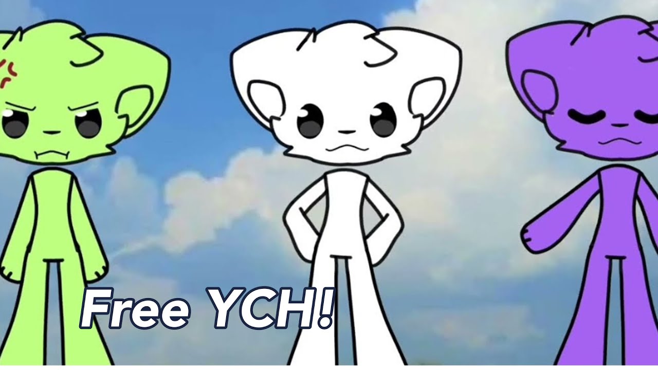 Free YCH | 3 Slots! | (Closed) | Animation Meme - YouTube