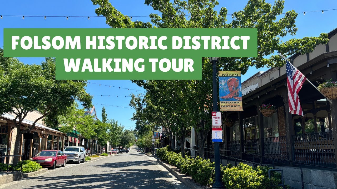 [4K] Folsom Historic District Walking Tour - Spring 2024 - YouTube