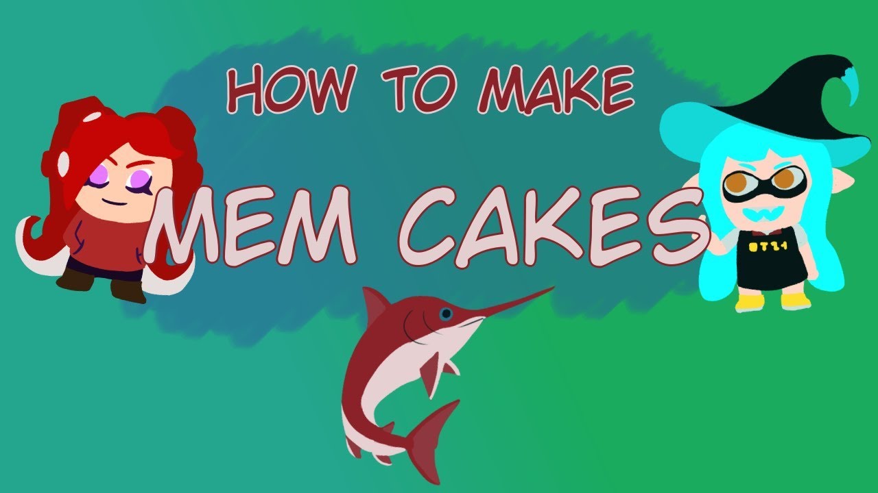 How to make Splatoon 2 Mem Cakes! (Tutorial) - YouTube