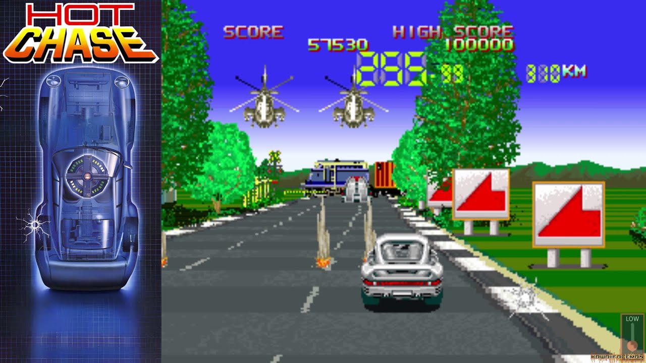 Hot Chase | Arcade Longplay - YouTube