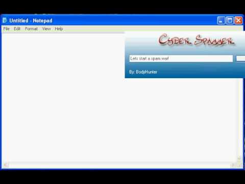 Chat Spammer Bomber to Annoy your friends - YouTube