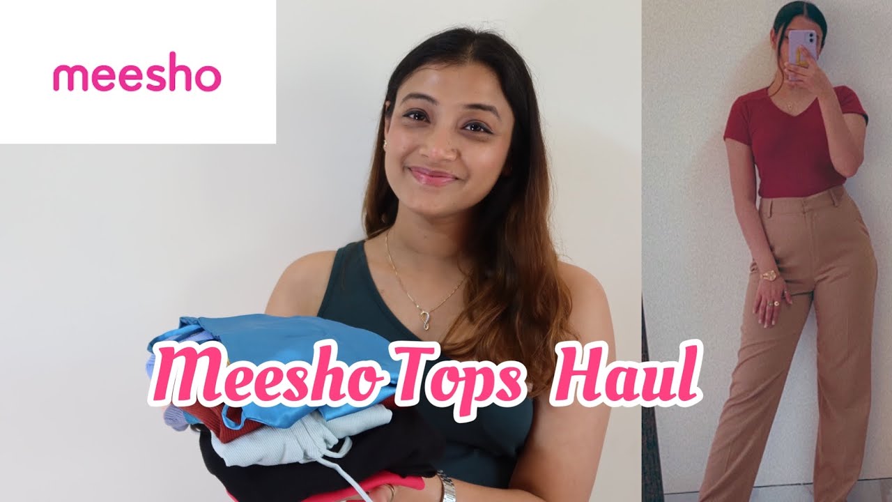 | Meesho Western Wear Haul | Meesho 10 Tops Haul | Tryon Haul | Meesho ...