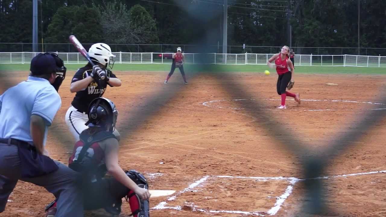 Glynn Academy Terrors Softball Pitcher Taylor Logue - YouTube