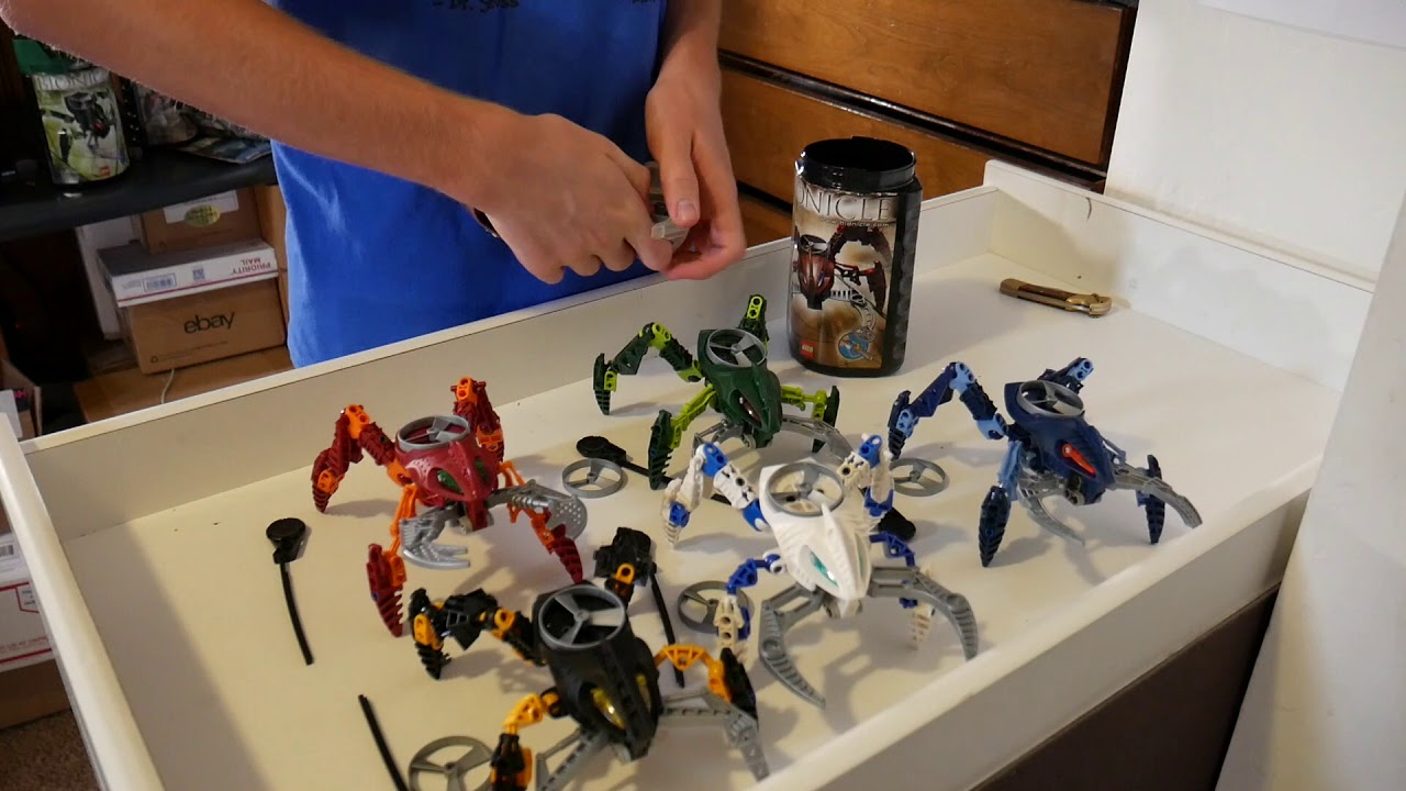 The Visorak | Bionicle Collection Update #10 - YouTube