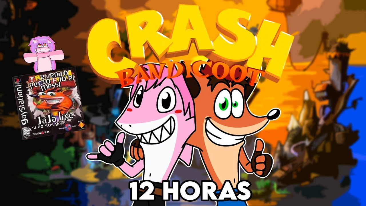 CARLOS EL DELFIN QUE VUELA(?) 🥴 | CRASH BANDICOOT 12 HORAS #GAPALIVE ...
