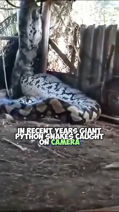How the World's Largest Pythons Reached Their Immense Size - YouTube