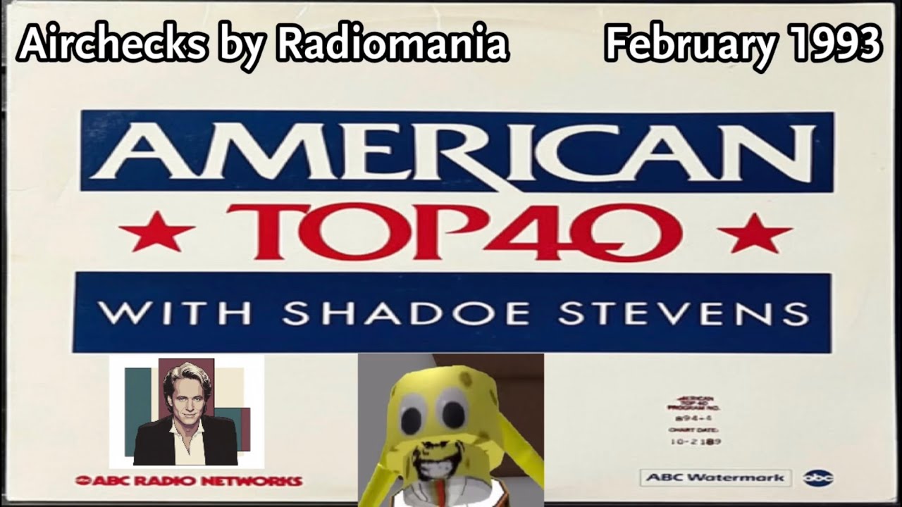 American Top 40 with Shadoe Stevens - Hollywood-Los Angeles, CA ...