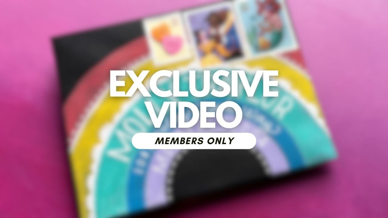 (Supporter Plus Exclusive) Colorful Rainbow Mail Art - YouTube