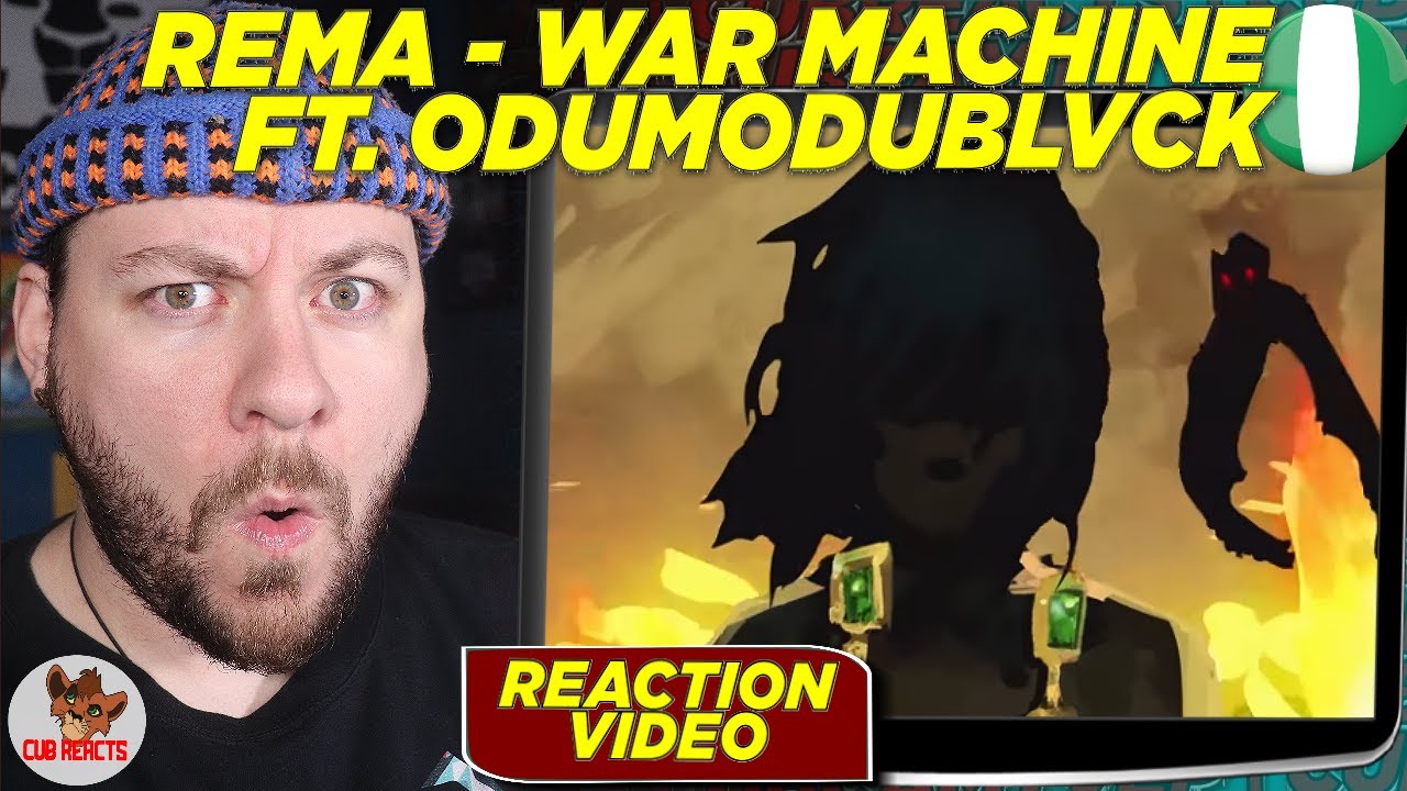 REMA & ODU! | Rema - ⁠WAR MACHINE ft. ODUMODUBLVCK | CUBREACTS UK ...
