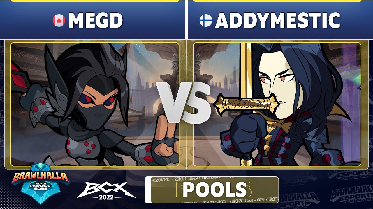 megd vs. Addymestic - Pools - Brawlhalla World Championship 2022 - YouTube