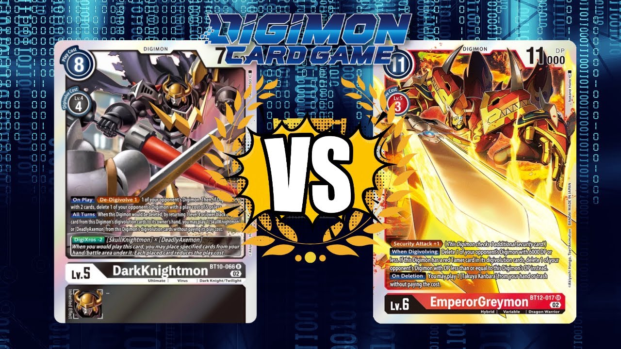 Digimon Store Championship (Round 2) | DarkKnightmon VS Red Hybrid ...
