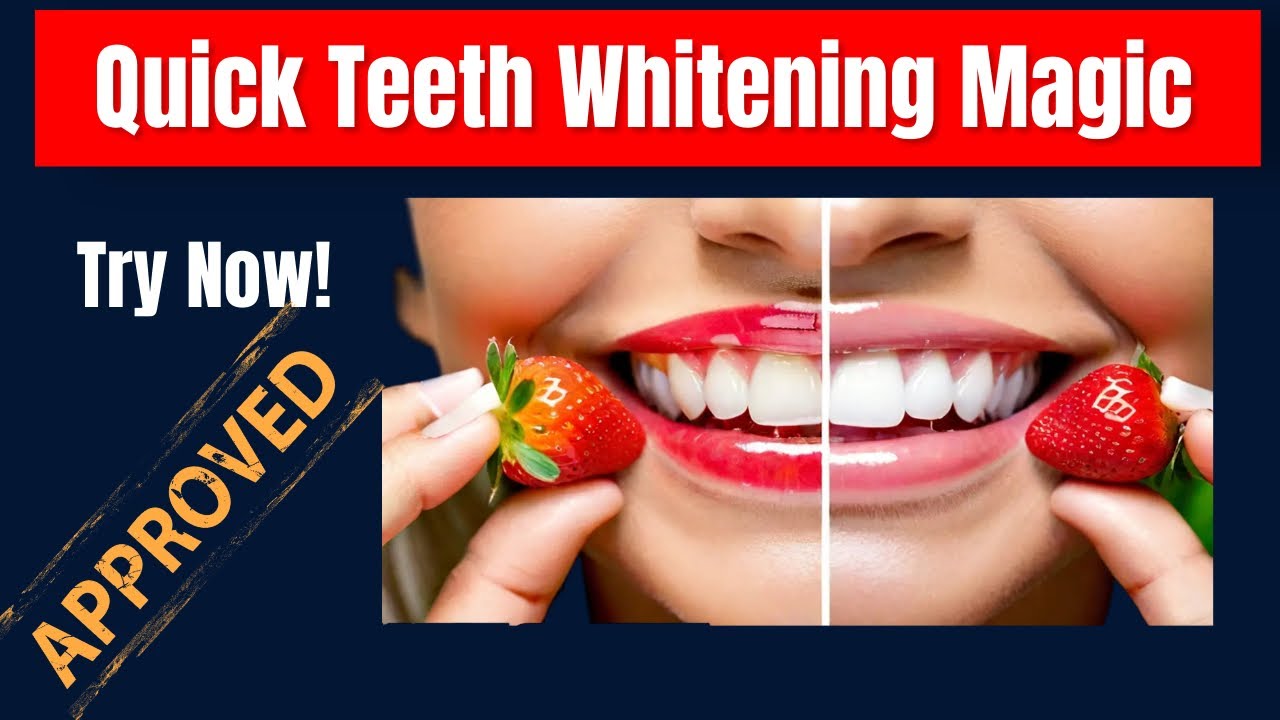 MY Shocking Teeth Whitening Transformation with Strawberries! - YouTube