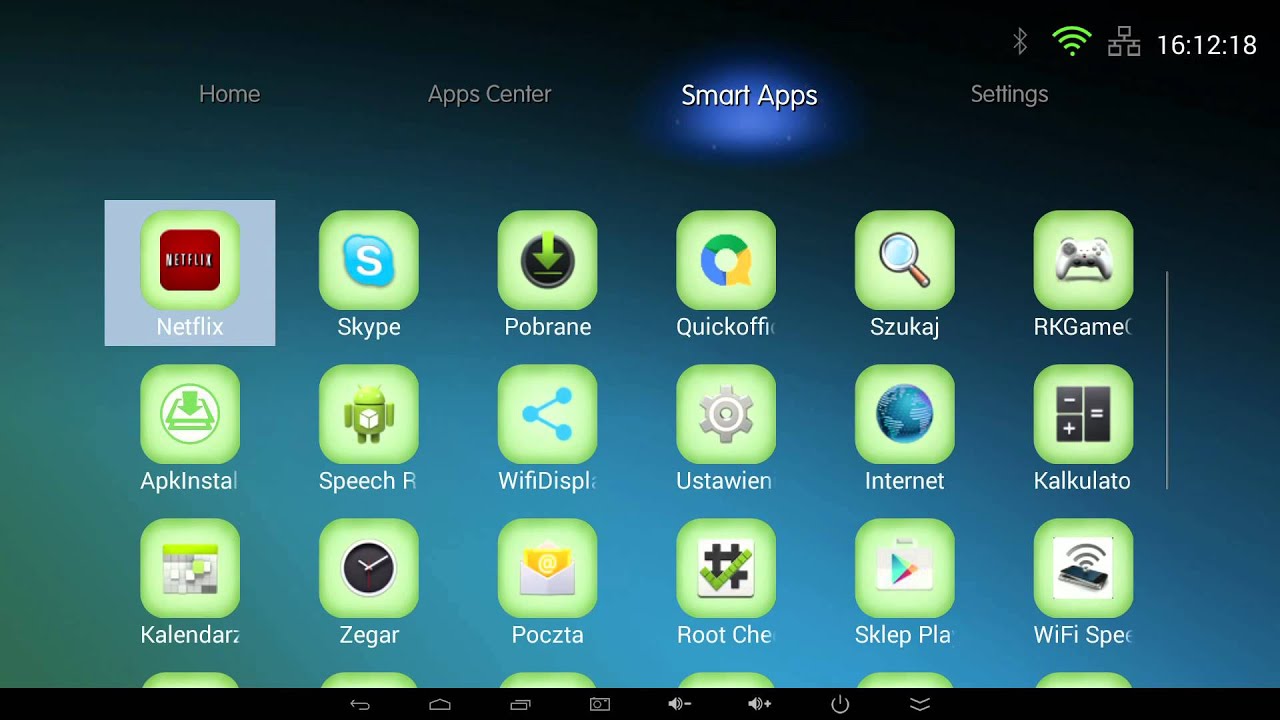 Bluetimes RK3288 Android Box - Launcher - YouTube