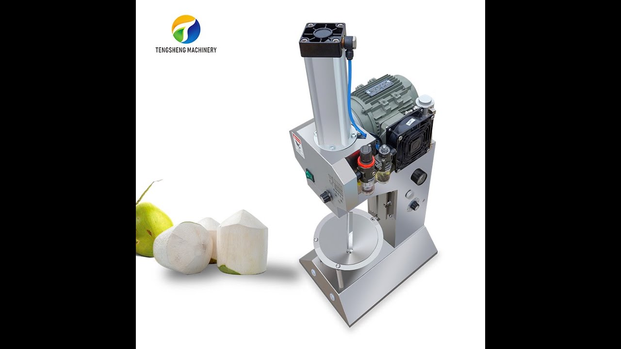 Commercial Green Coconut Peeling Machine - YouTube