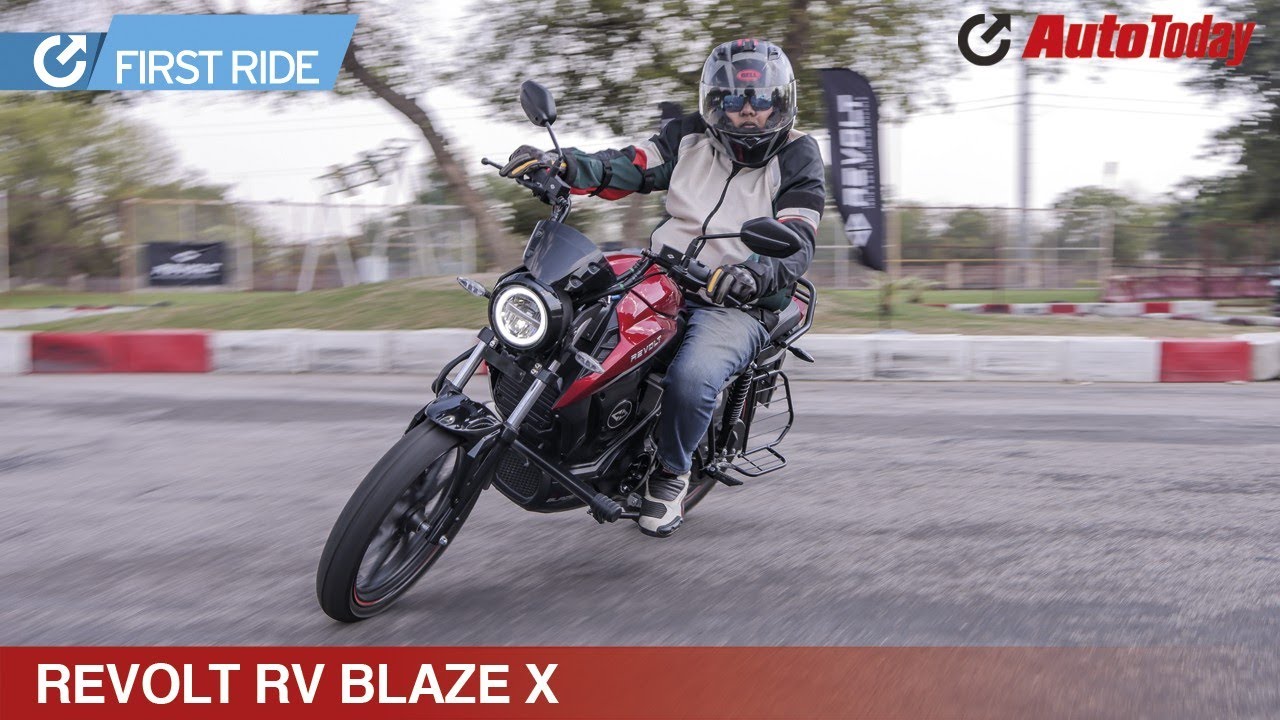 Revolt RV Blaze X review | First Ride - YouTube