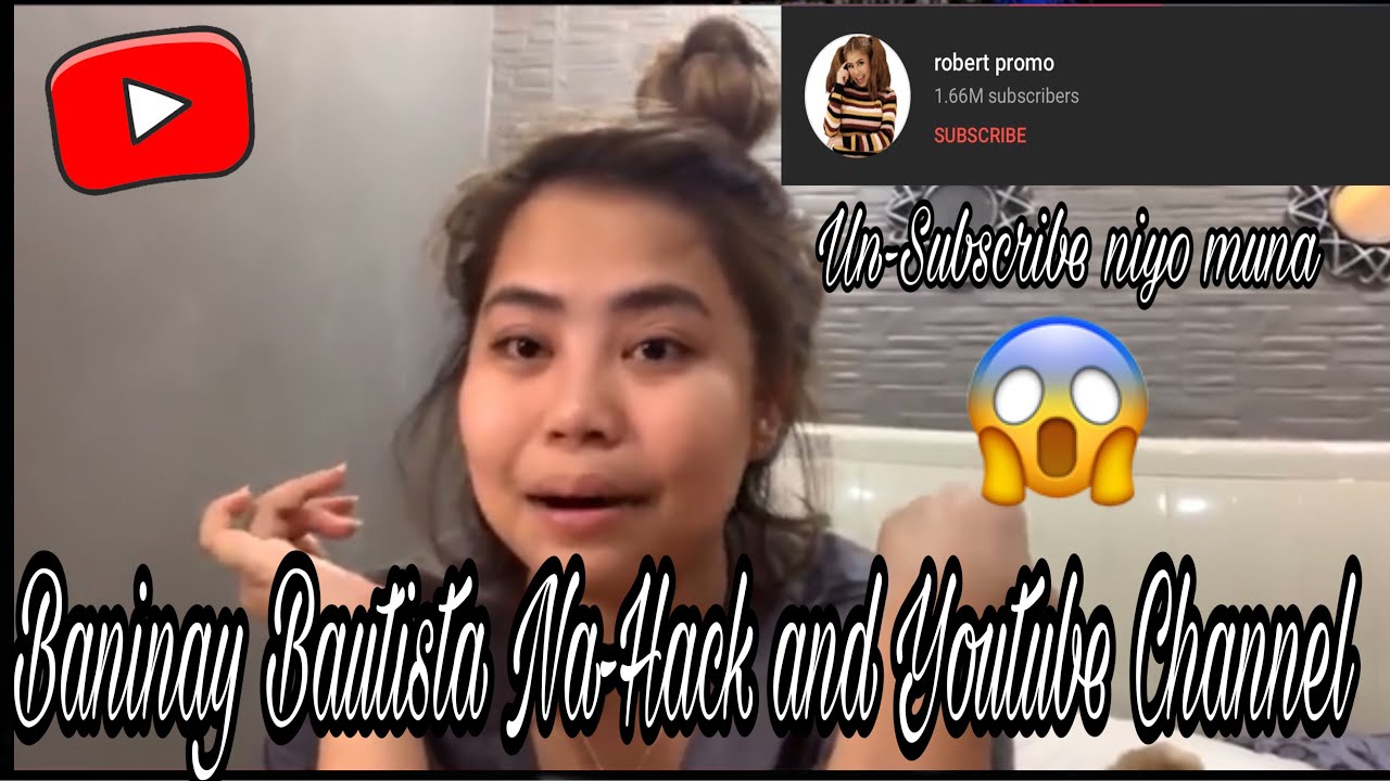 Baninay Bautista Nahack Ang Youtube Channel | Jerwin Santos Vlogs #BaninayBautista # ...