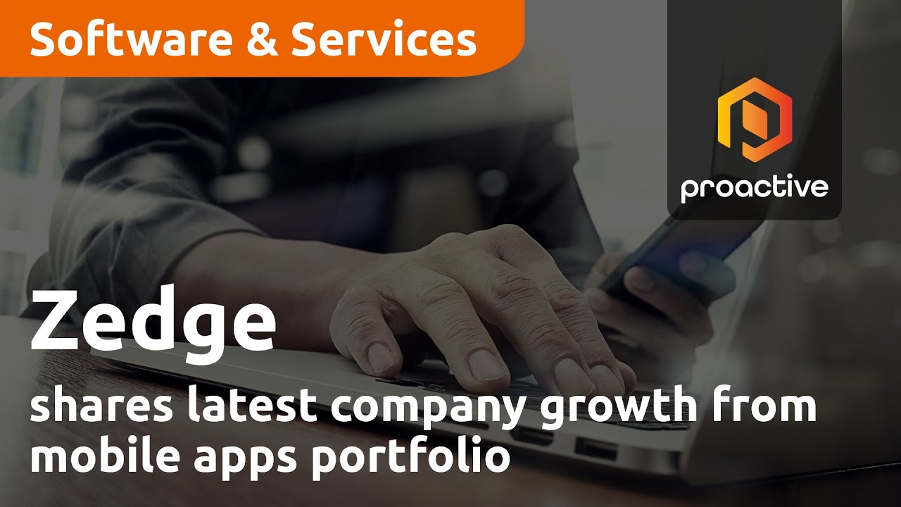 Zedge shares latest company growth from mobile apps portfolio - YouTube