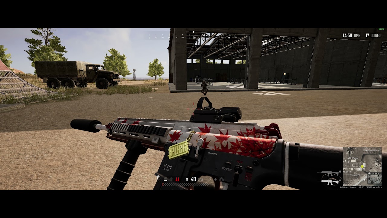 PUBG ,M416 Autumn Skin ( 6-700 Euro ) - YouTube