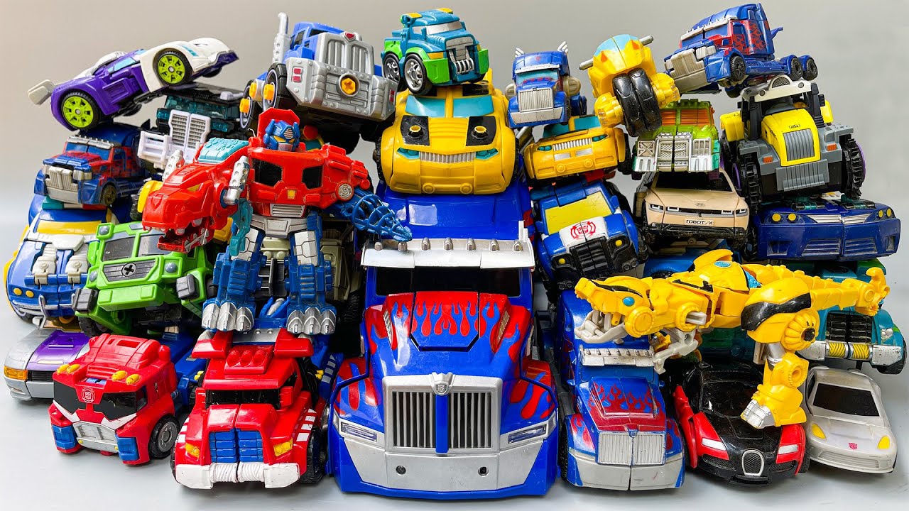 Transformers Rescue Bots: OPTIMUS PRIME & BUMBLEBEE | Stopmotion Mini ...