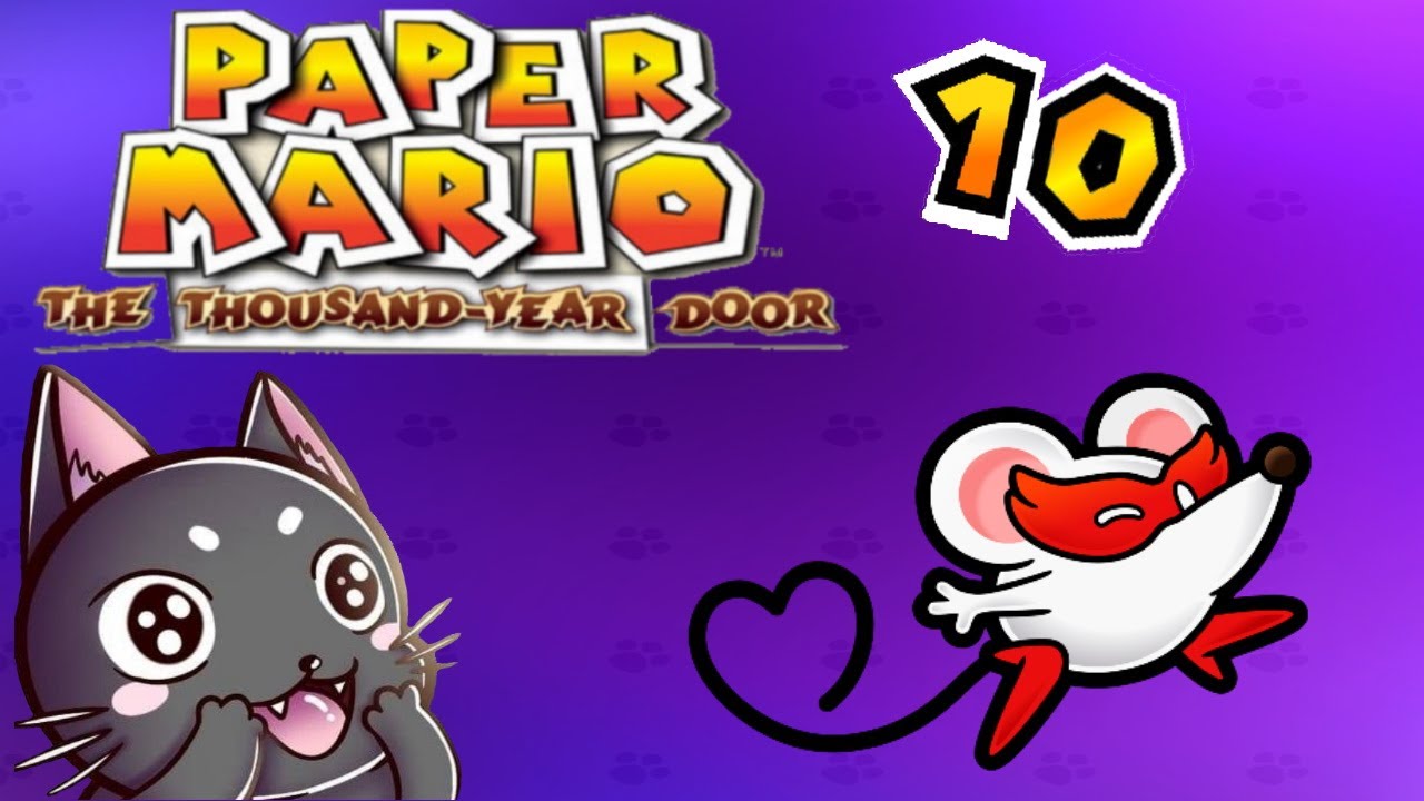 Ms. Mowz The Helpful Thief! | Paper Mario The Thousand Year Door | Part ...